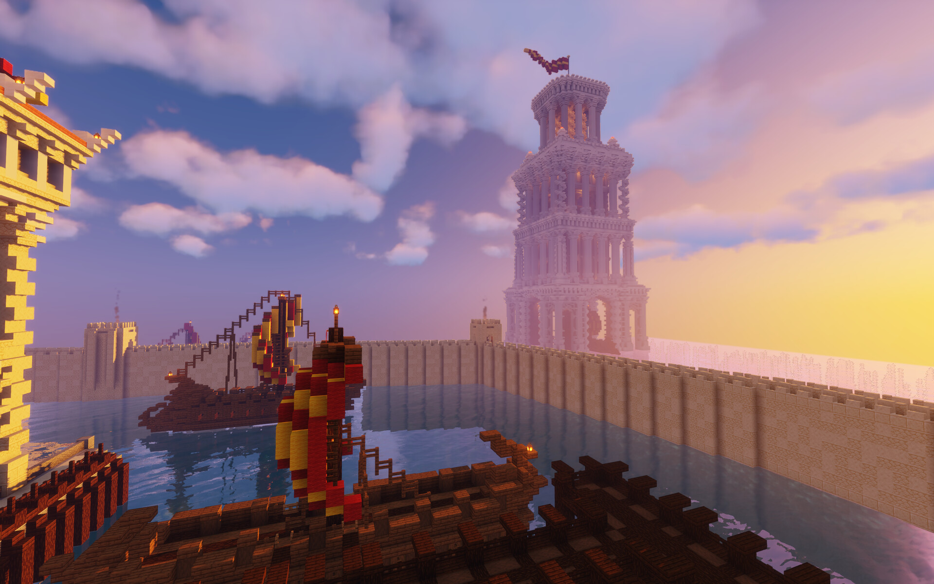 Lighthouse of Alexandria Interpretation Minecraft Map