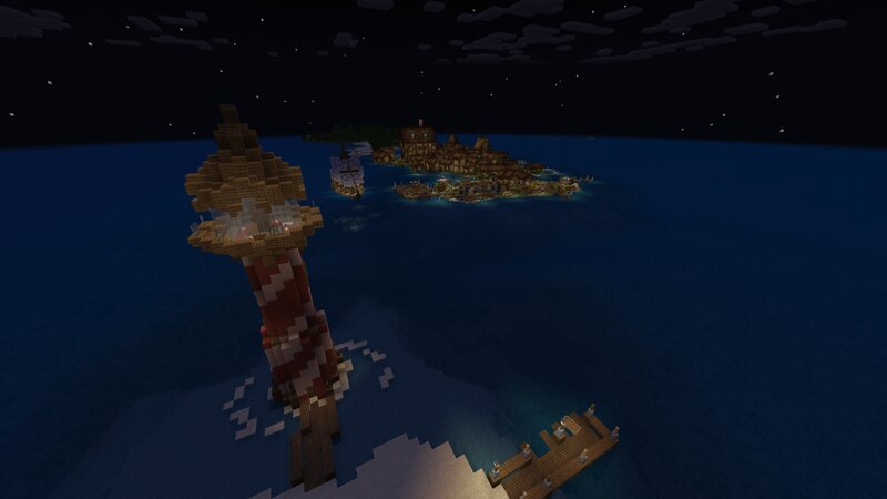 Fishing Port City Minecraft Map