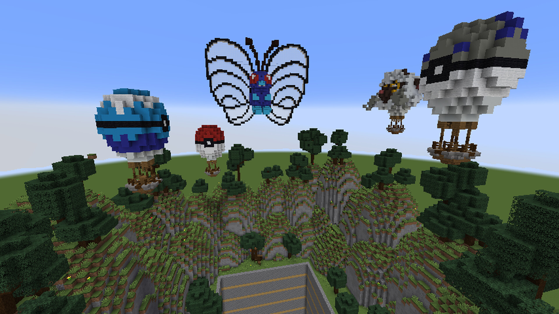 Simple Pokemon Prison Mine Free Download Minecraft Map