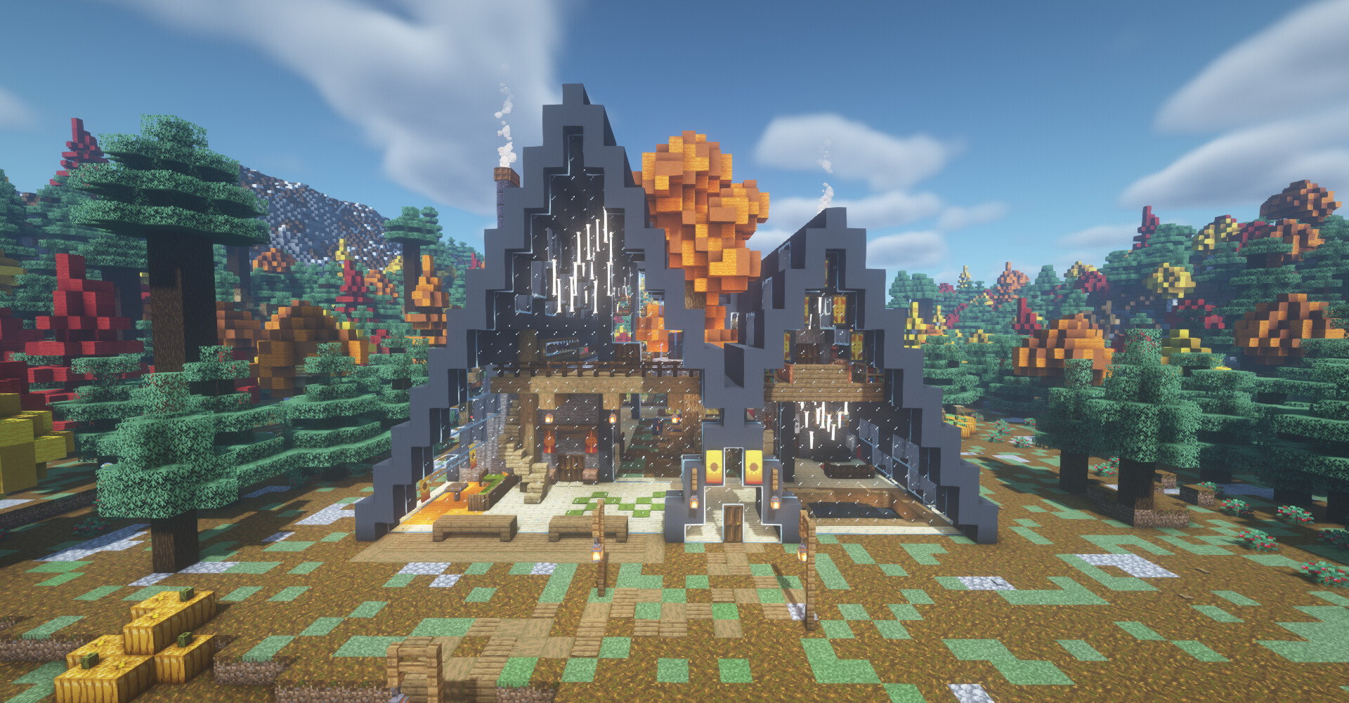 Autumn Estate Minecraft Map