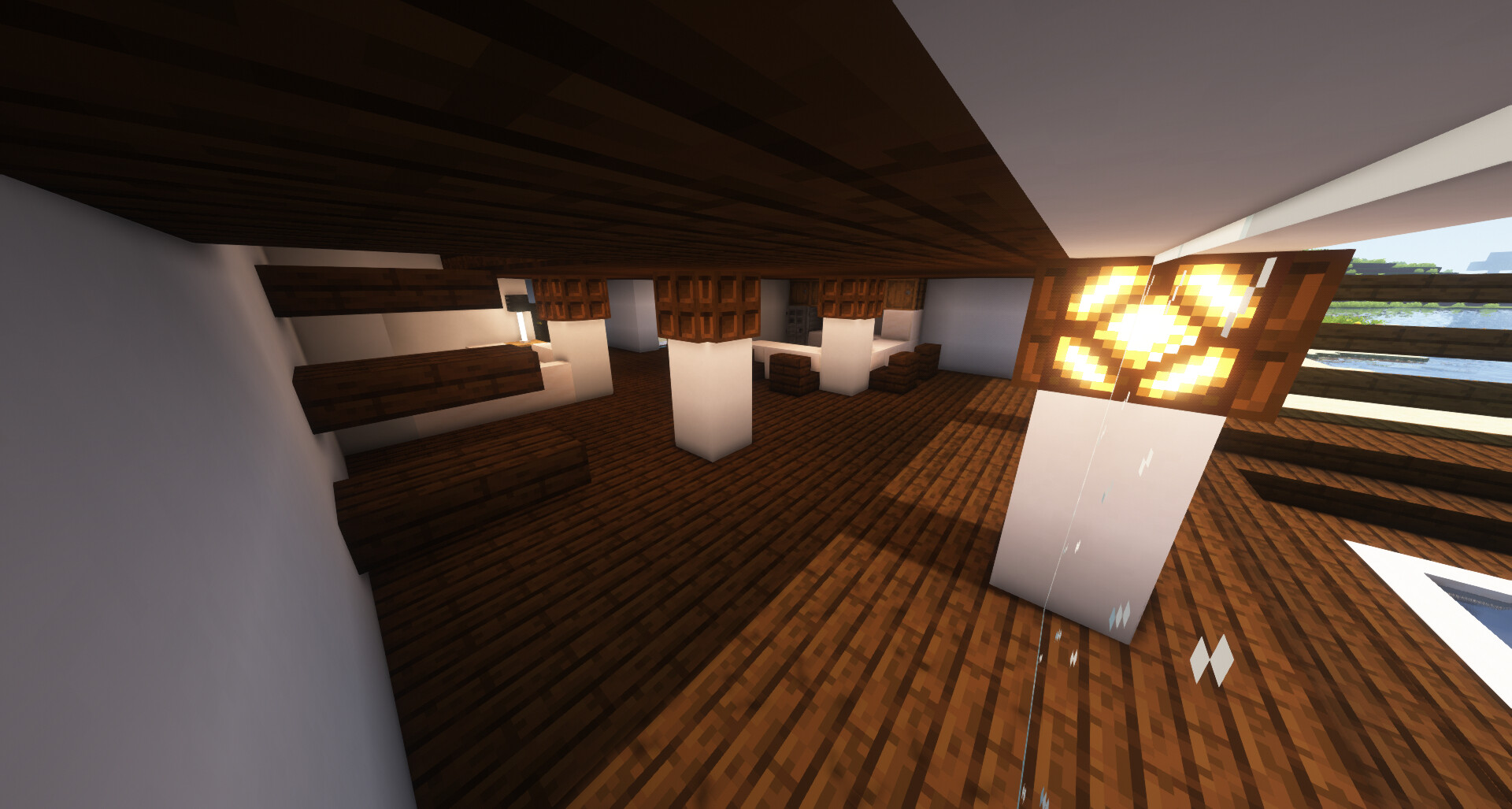 Medium modern beach house Minecraft Map