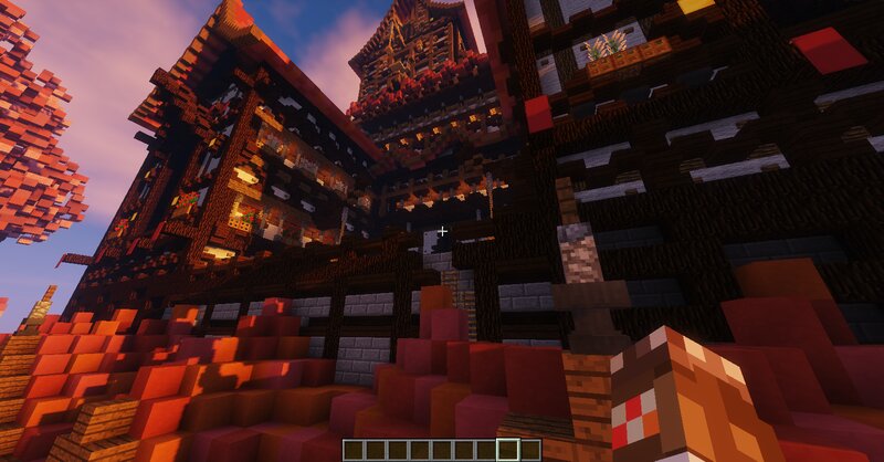 Great Japanese Theater 城 // Gran Teatro japones 城, Minecraft Map
