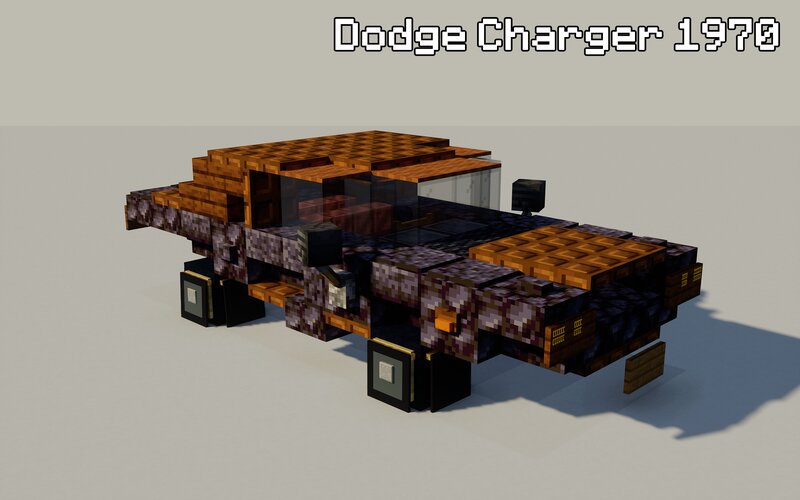 Dodge Charger 1970 Minecraft Map