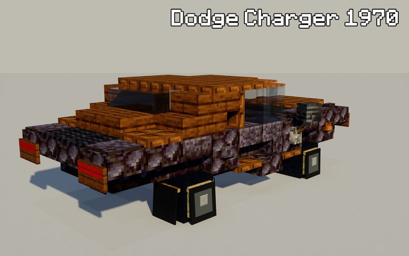 Dodge Charger 1970 Minecraft Map