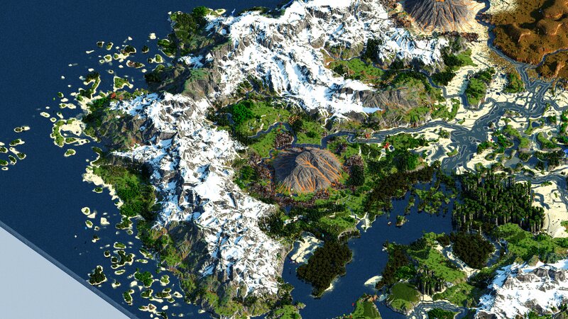 Xeropid - The 1.18, 6k, Mountain Valley Minecraft Survival World (Download, Java & Bedrock ...