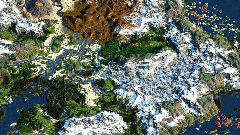 Xeropid - The 1.18, 6k, Mountain Valley Minecraft Survival World ...