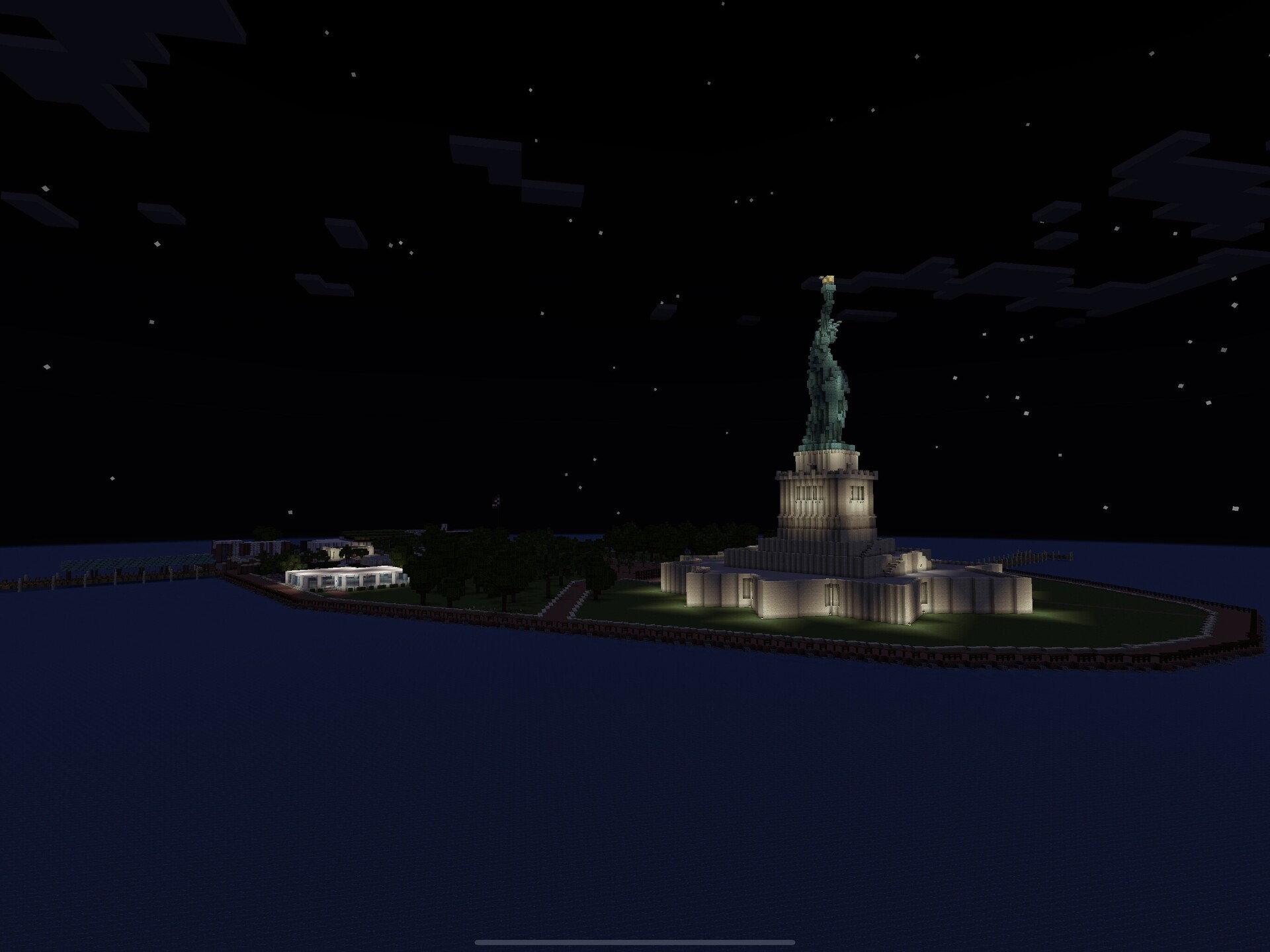 1:1 Liberty and Ellis Island in New York Harbor (Bedrock Downloadable ...