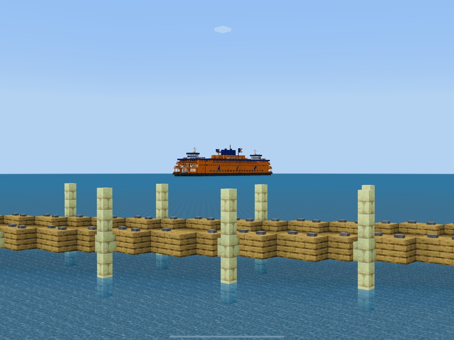 1:1 Liberty and Ellis Island in New York Harbor (Bedrock Downloadable ...