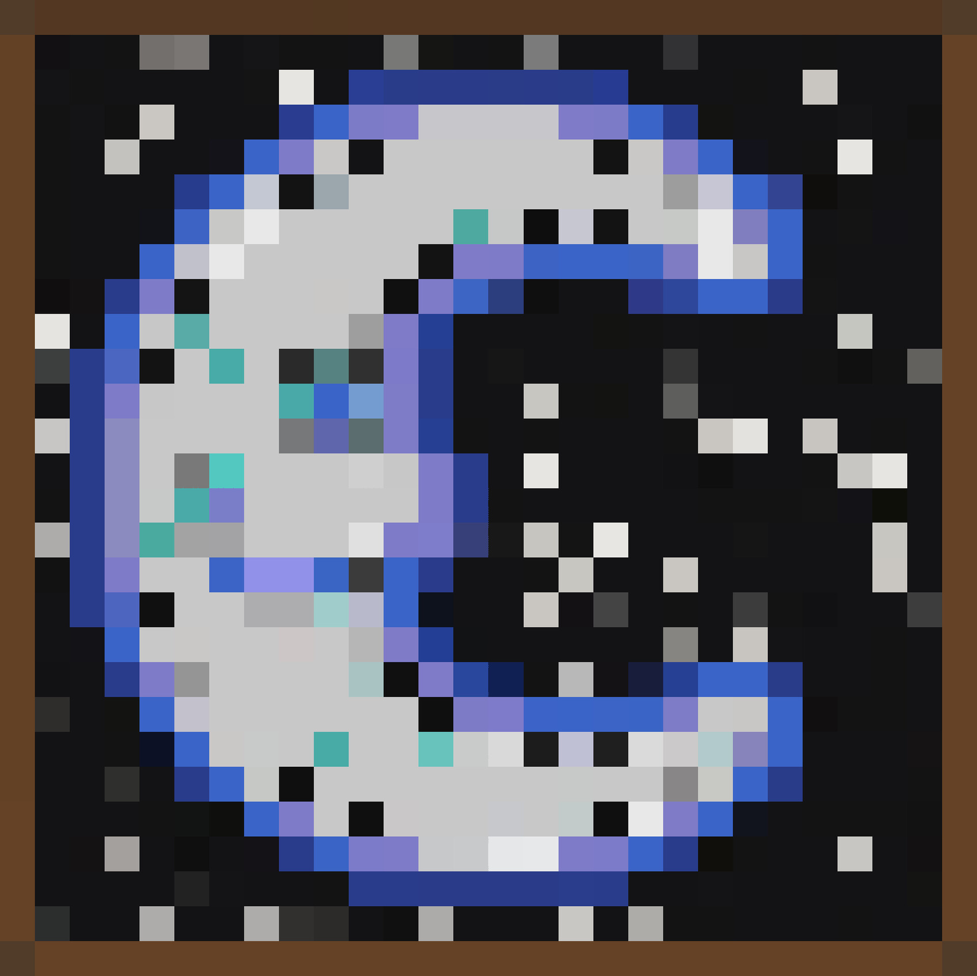 Sleeping Moon Map Art Minecraft Map