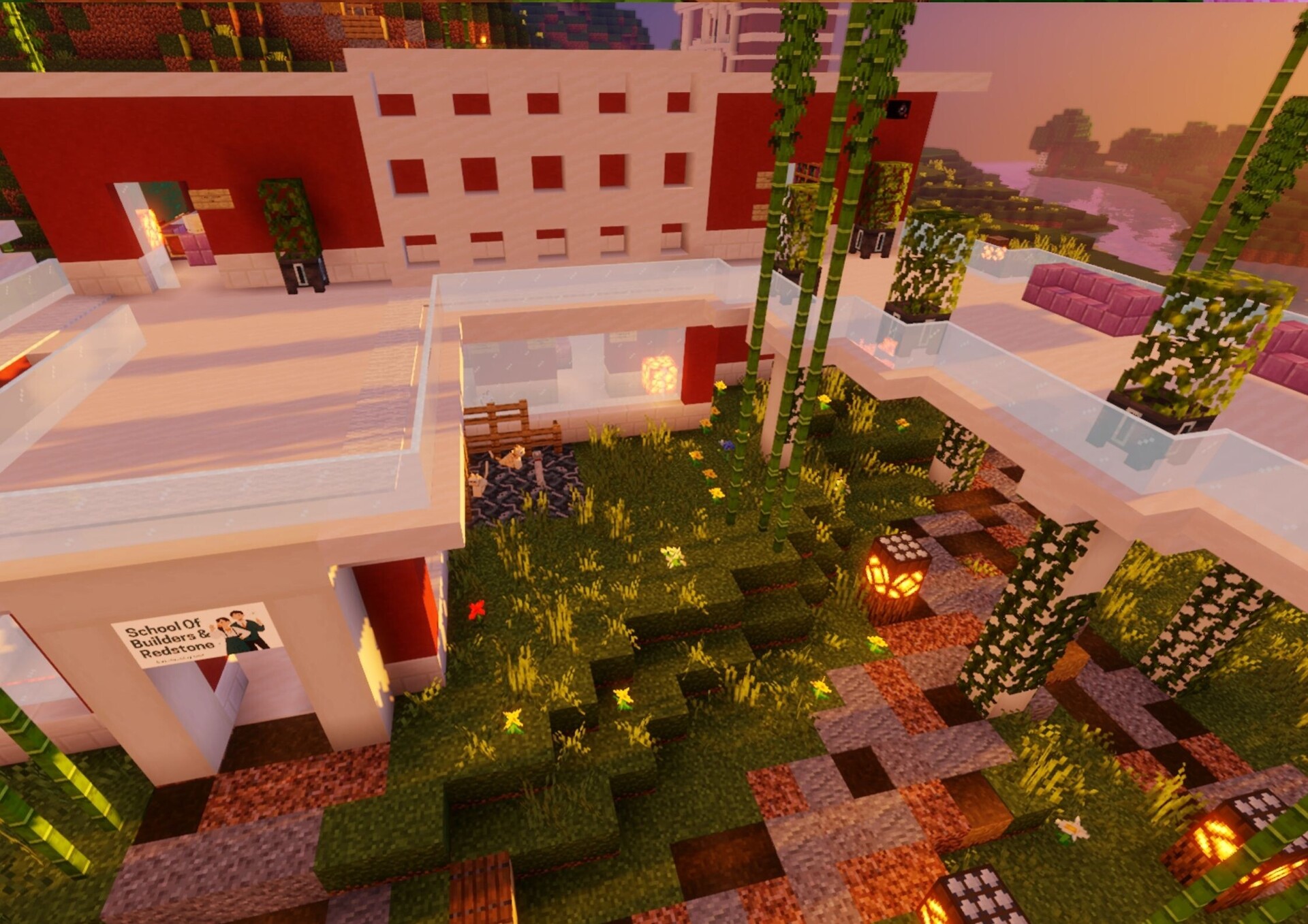 The School Minecraft Map