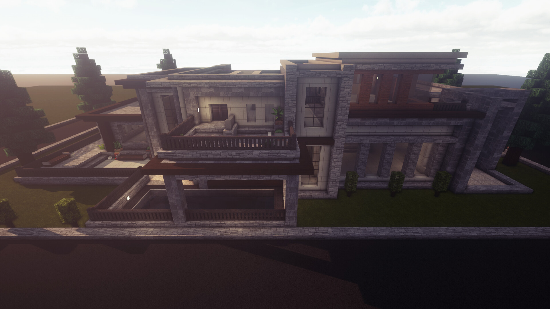 Vanilla Modern House (Free Download) Minecraft Map