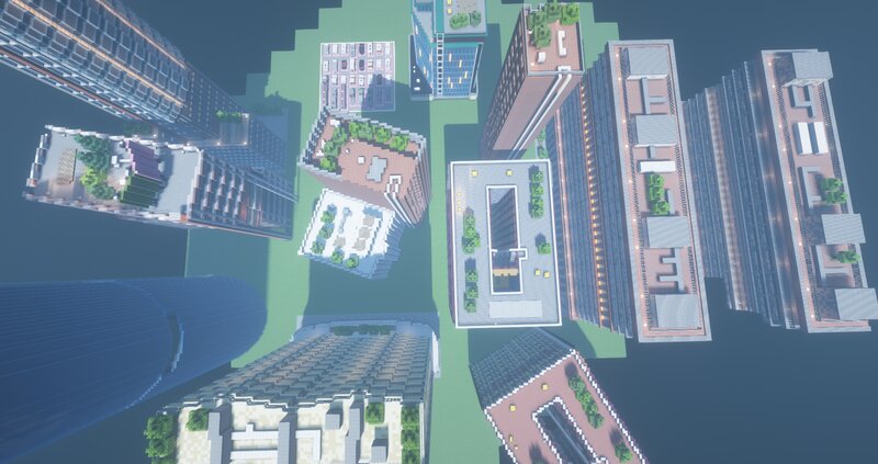MODERN CITY Minecraft Map