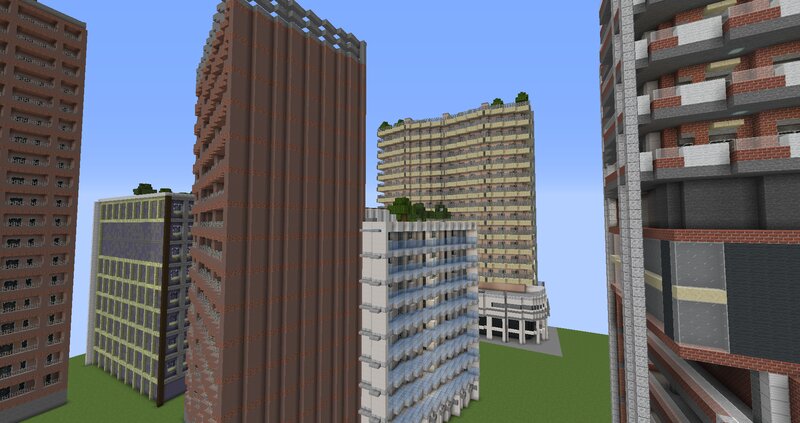 MODERN CITY Minecraft Map