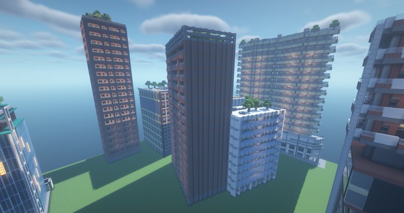 MODERN CITY Minecraft Map