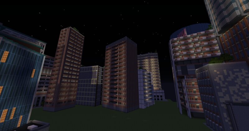 MODERN CITY Minecraft Map