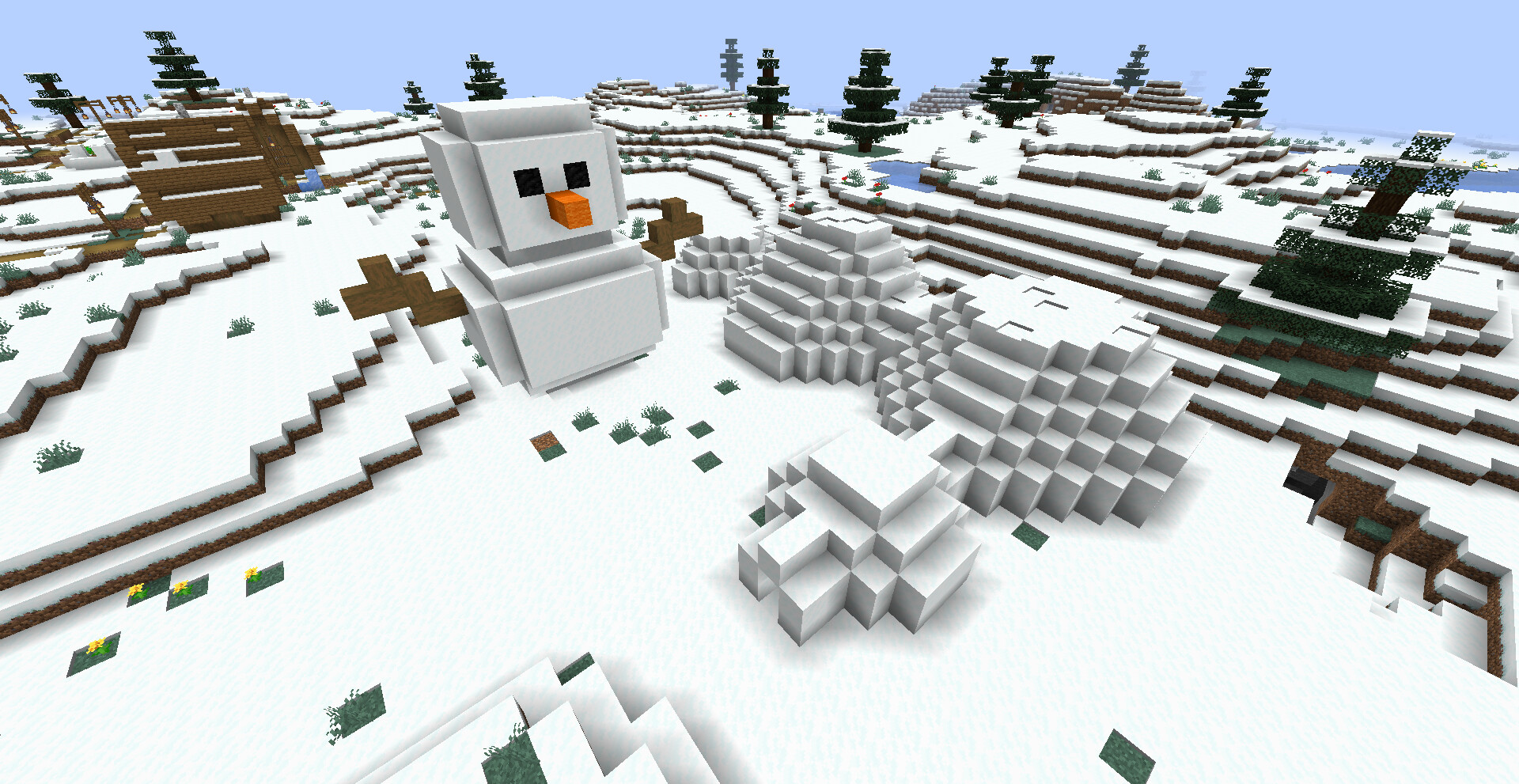 Igloo Survival Base Minecraft Map