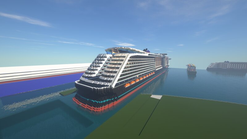 MS Eternal Dignity Cruise Ship Minecraft Map