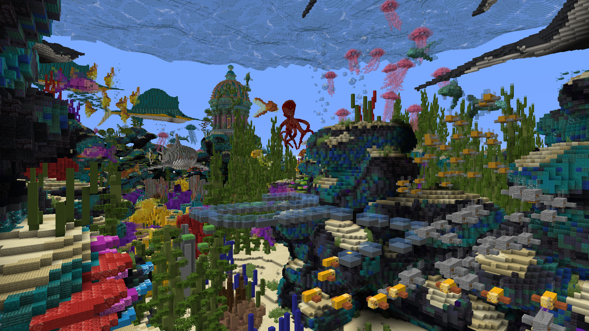 Reef Race Minecraft Map