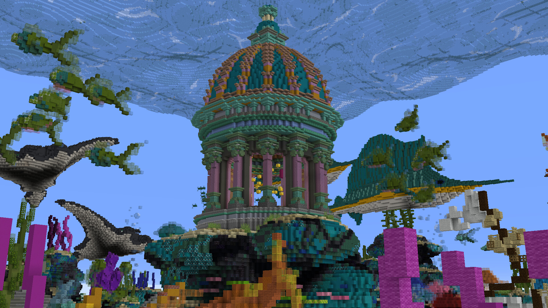 Reef Race Minecraft Map