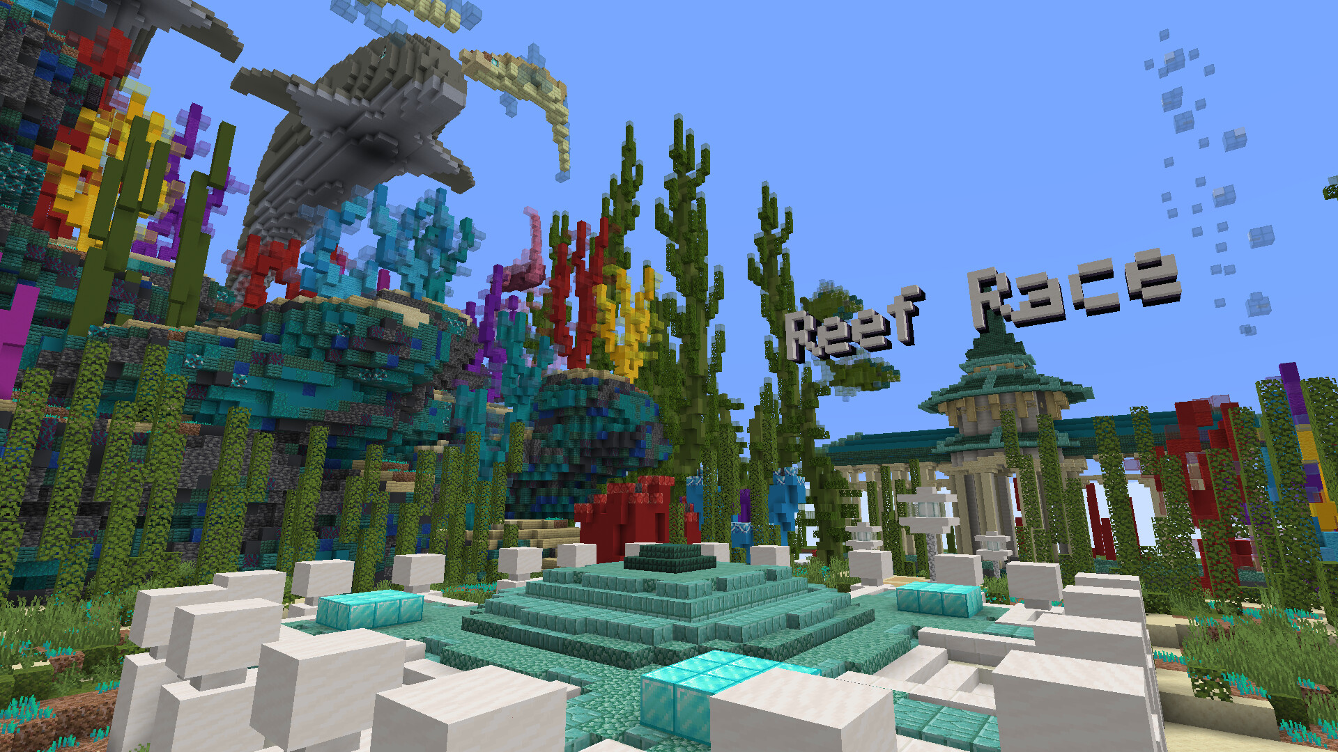 Reef Race Minecraft Map