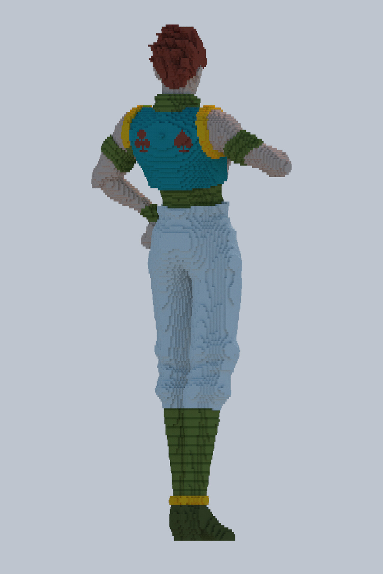 Hisoka Morow from Hunter x Hunter Minecraft Map