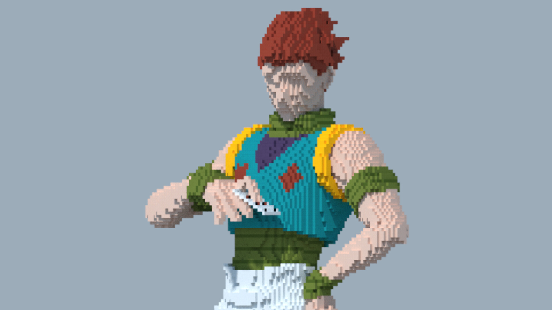 Hisoka Morow from Hunter x Hunter Minecraft Map
