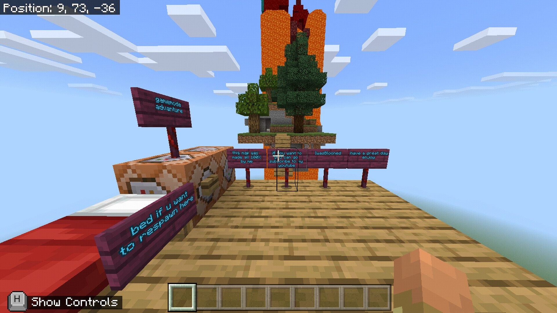 parkour map for minecraft EDUCATION EDDITION included Minecraft Map