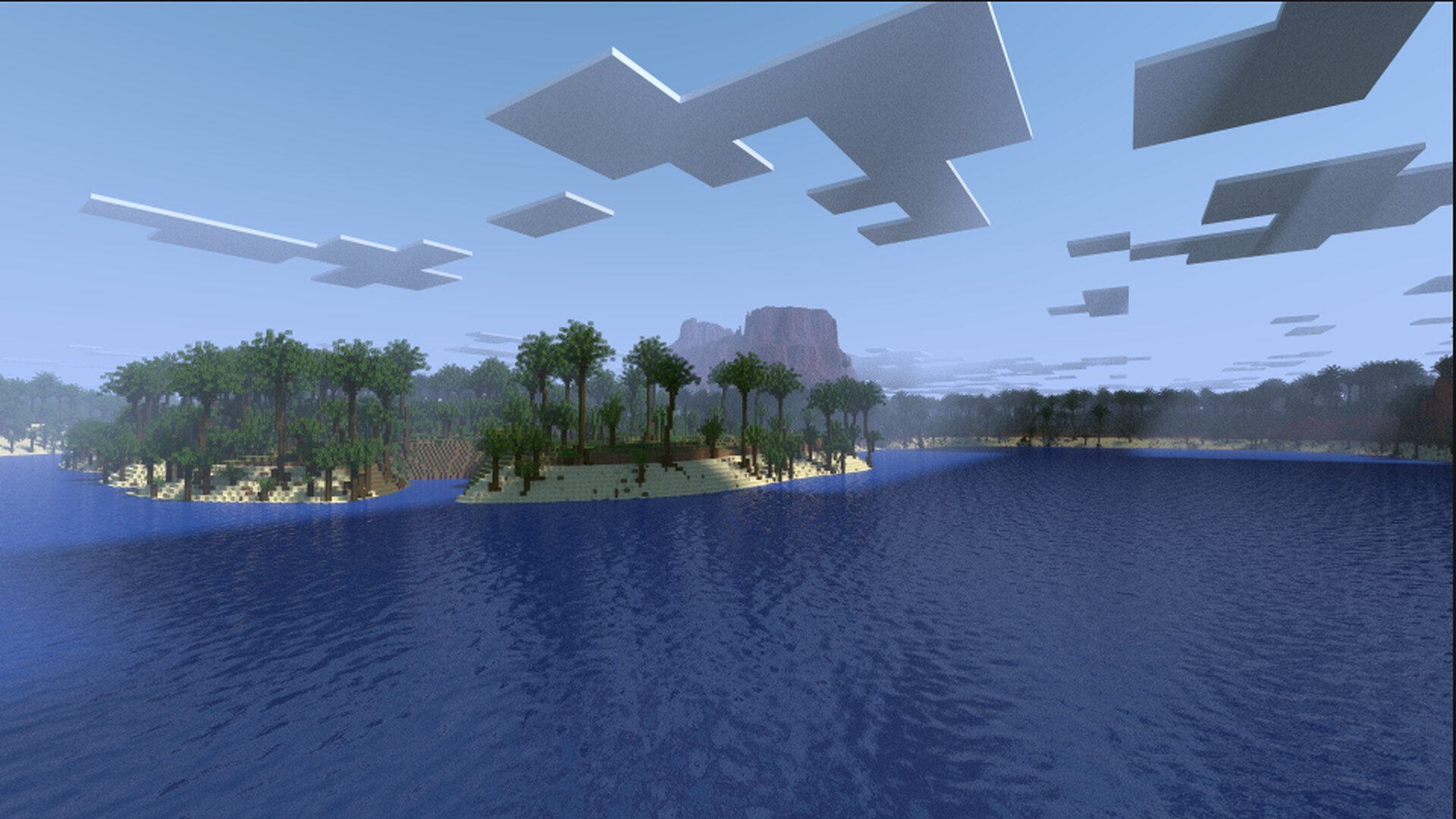 Tropical Island (2k x 2k) Minecraft Map