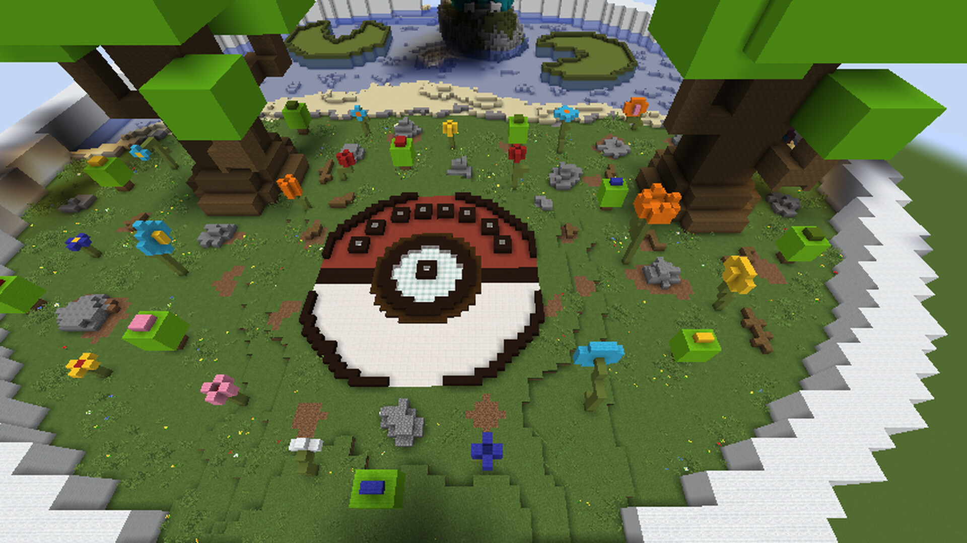 Pixelmon/Pokemon Hub 1.12 - 1.19 Free Download Minecraft Map
