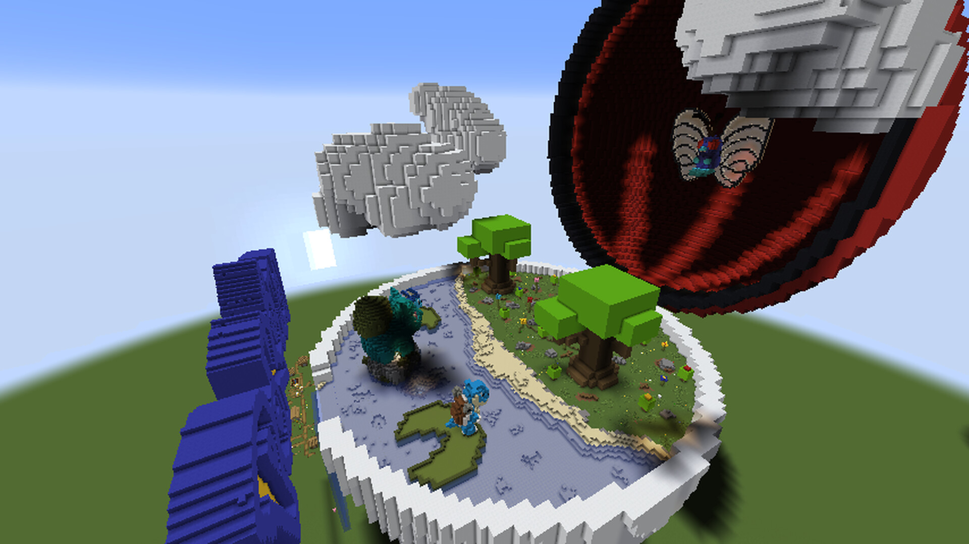 Pixelmon/Pokemon Hub 1.12 - 1.19 Free Download Minecraft Map