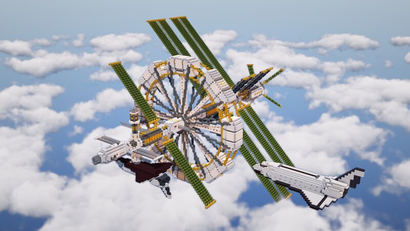 Spacestation Minecraft Map