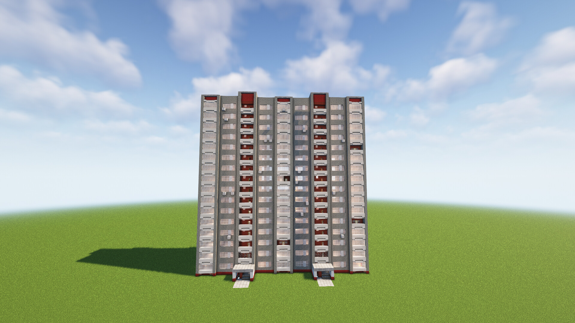 Soviet residential building I-491A series / Советский жилой дом серии И ...