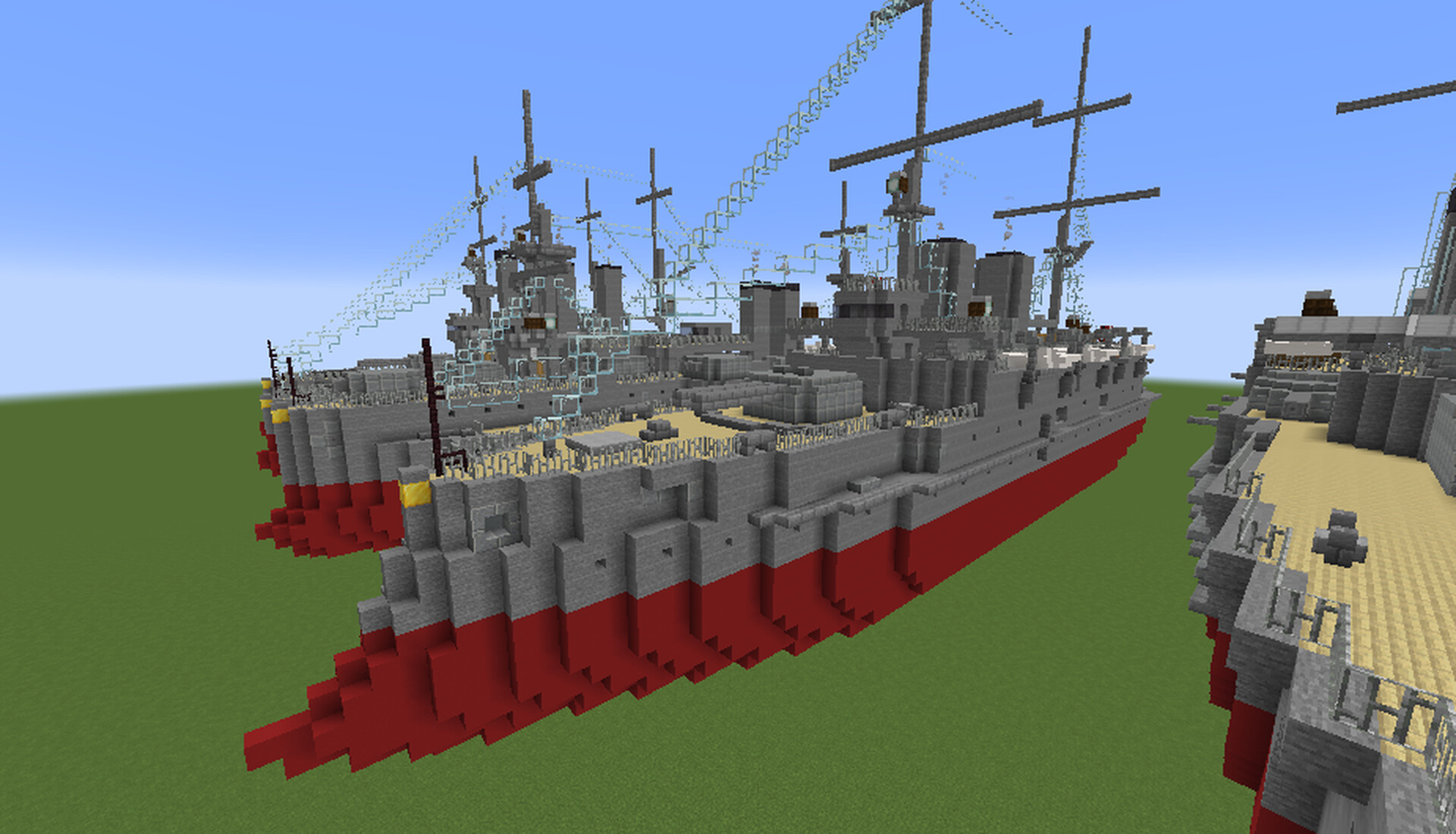 Japanese Ship Iki: Imperial Japanese Navy (November 1908) Minecraft Map