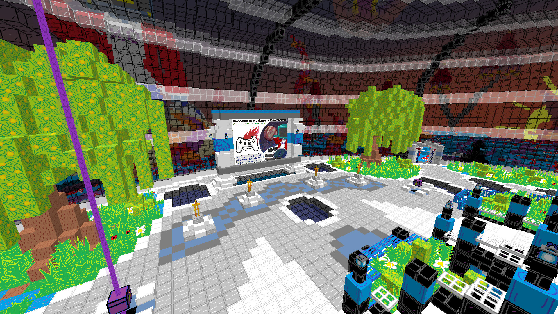 Gamers React Map Minecraft Map