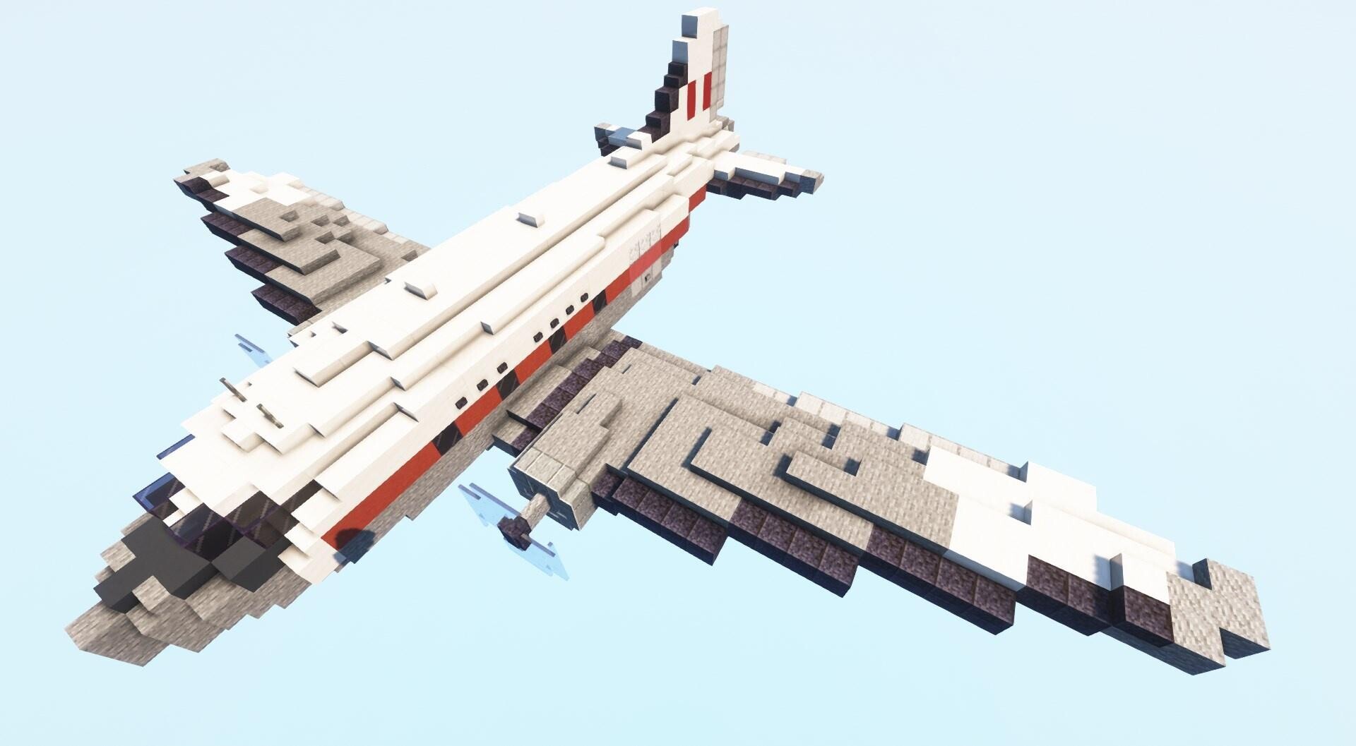 Douglas DC-3 Minecraft Map