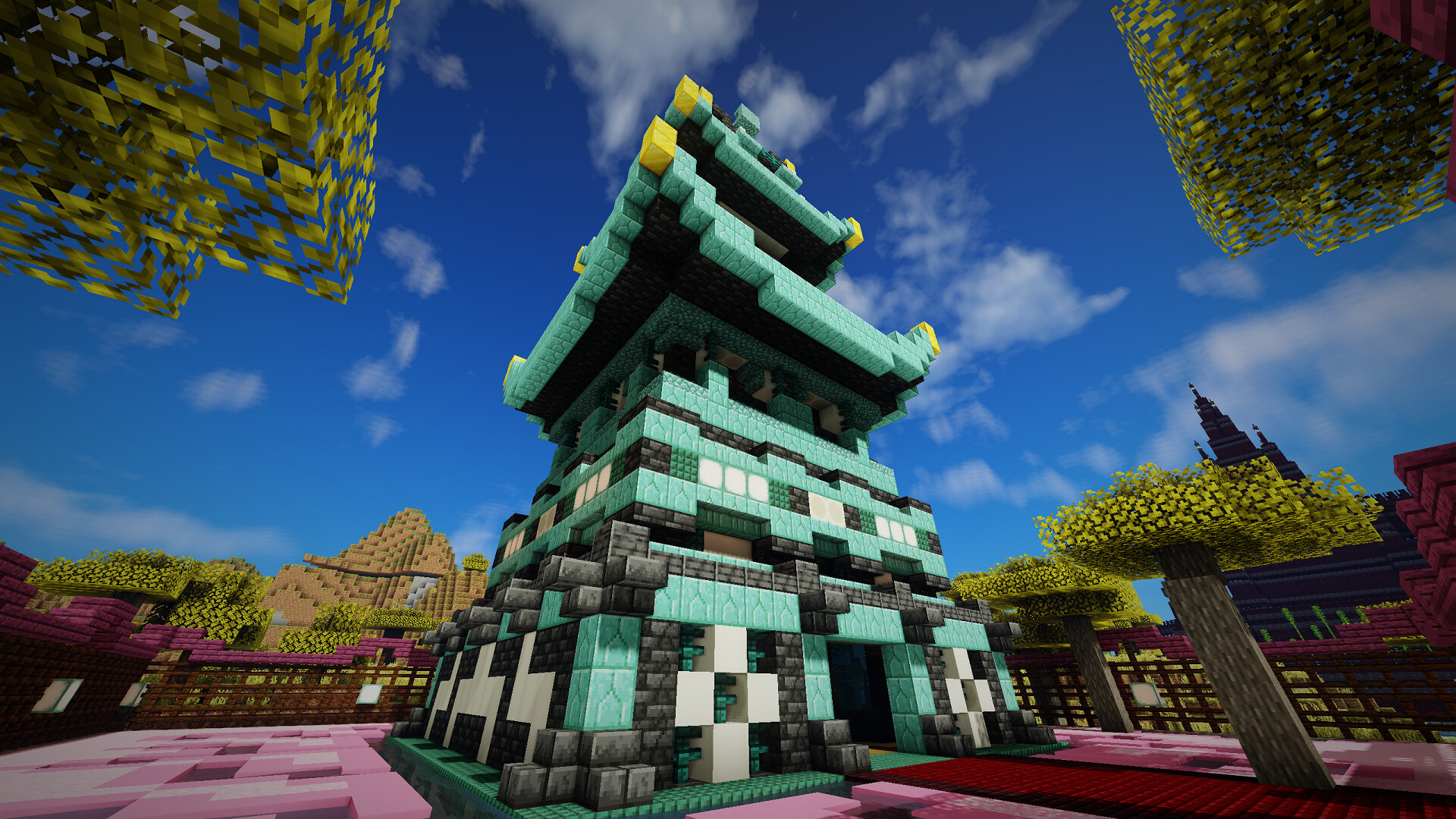 Japanese Temple Minecraft Map