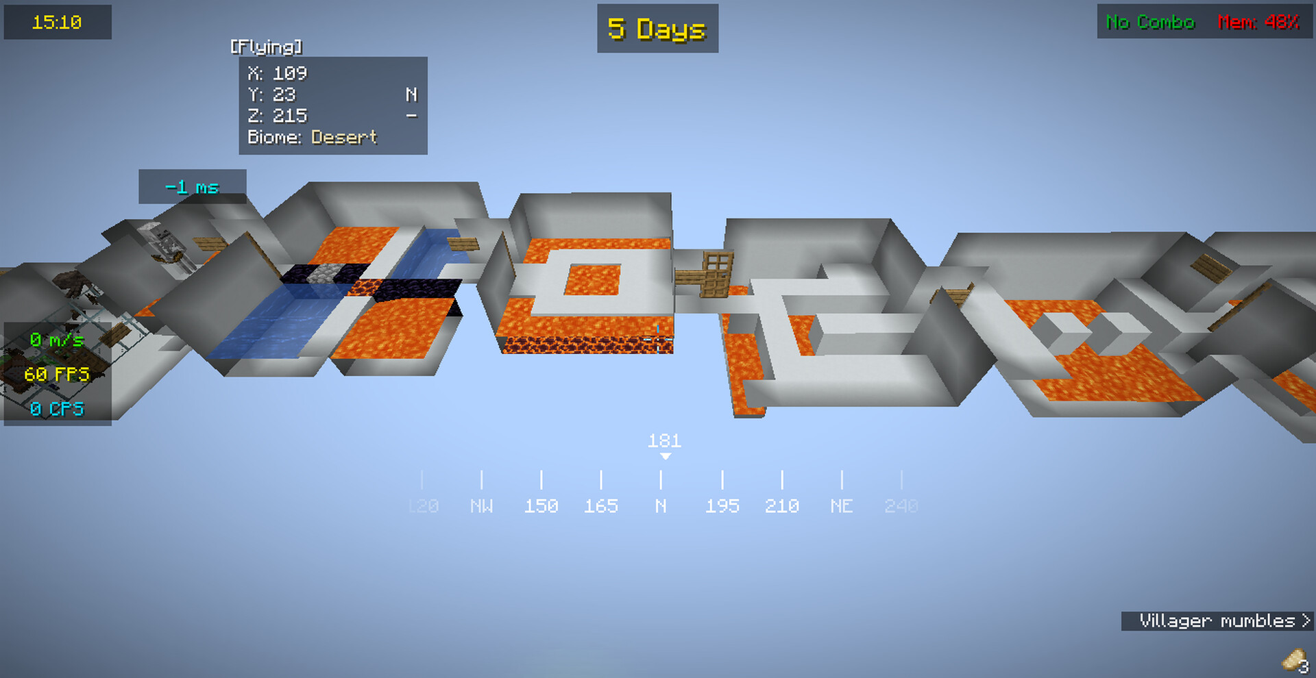 25 Levels Challenge Minecraft Map