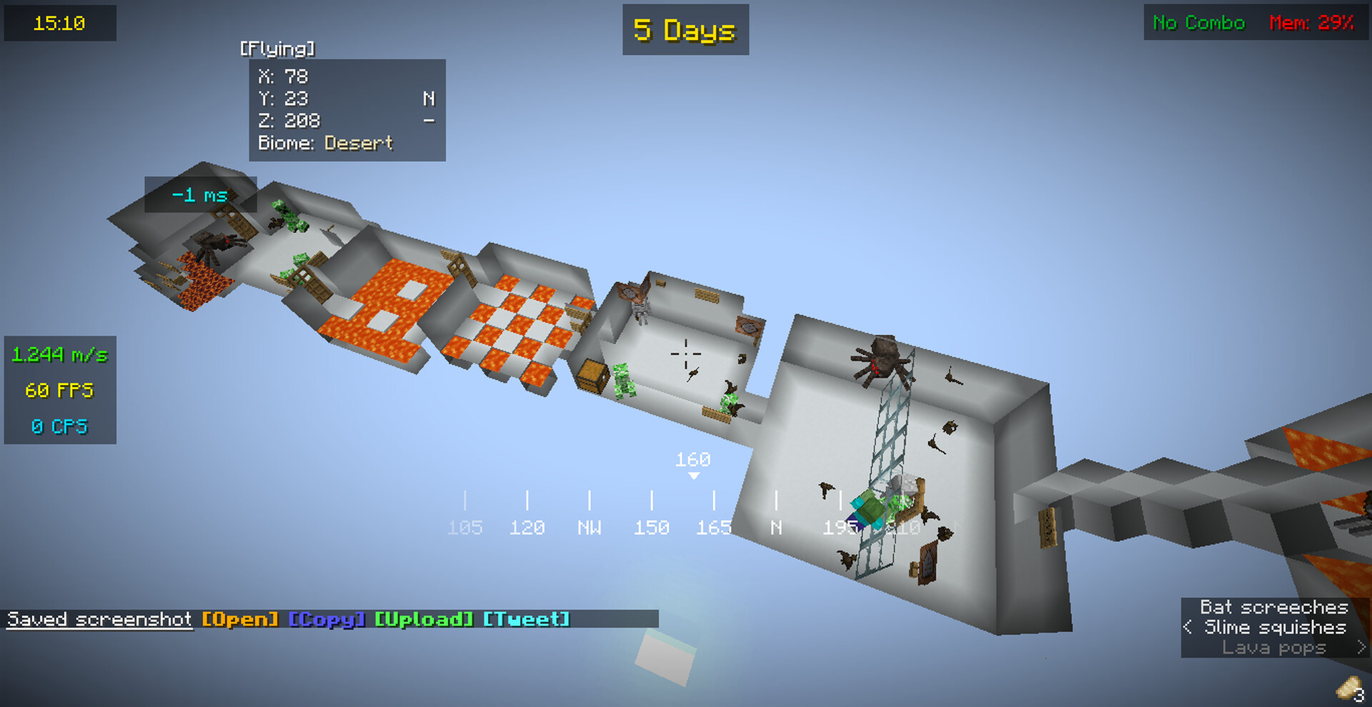 25 Levels Challenge Minecraft Map