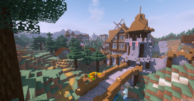 [] Midland [] - RPG Adventure 1.18.2 Minecraft Map