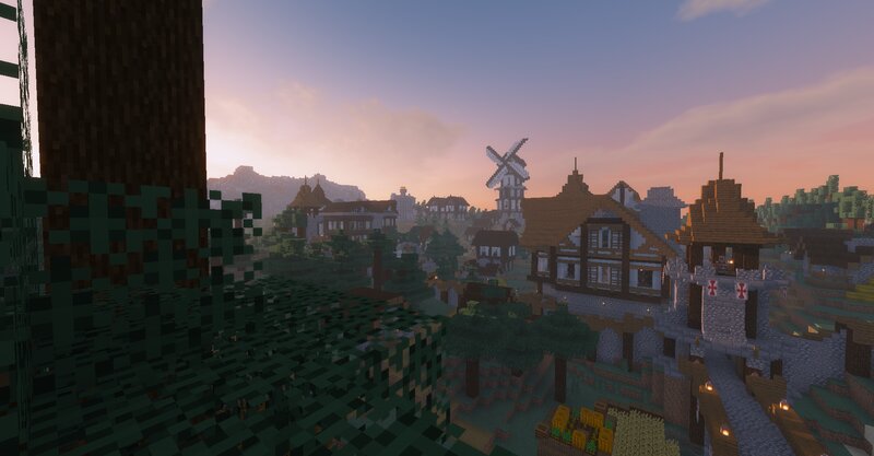 [] Midland [] - RPG Adventure 1.18.2 Minecraft Map