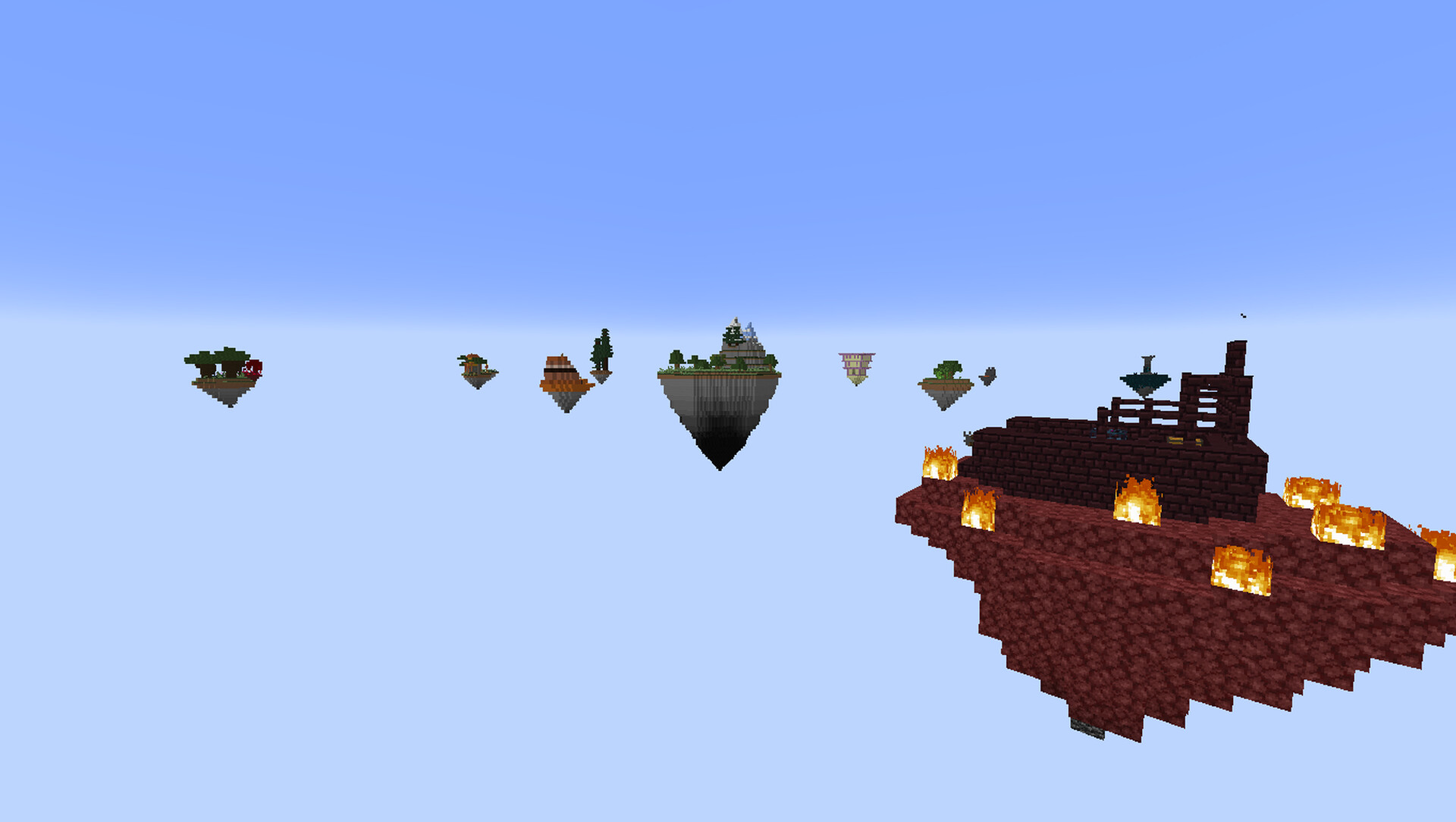 SkyLands Survival Minecraft Map