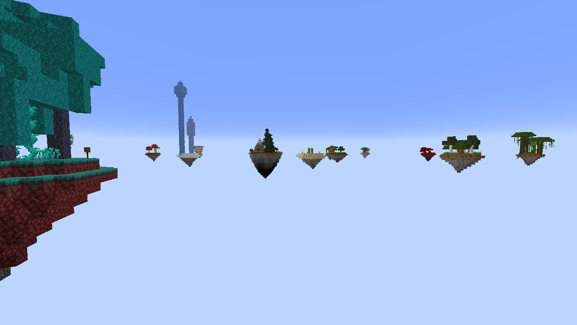 SkyLands Survival Minecraft Map