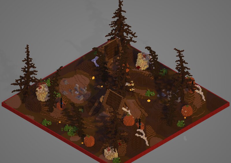 🎃Halloween HCF Spawn & Road 🎃 Minecraft Map