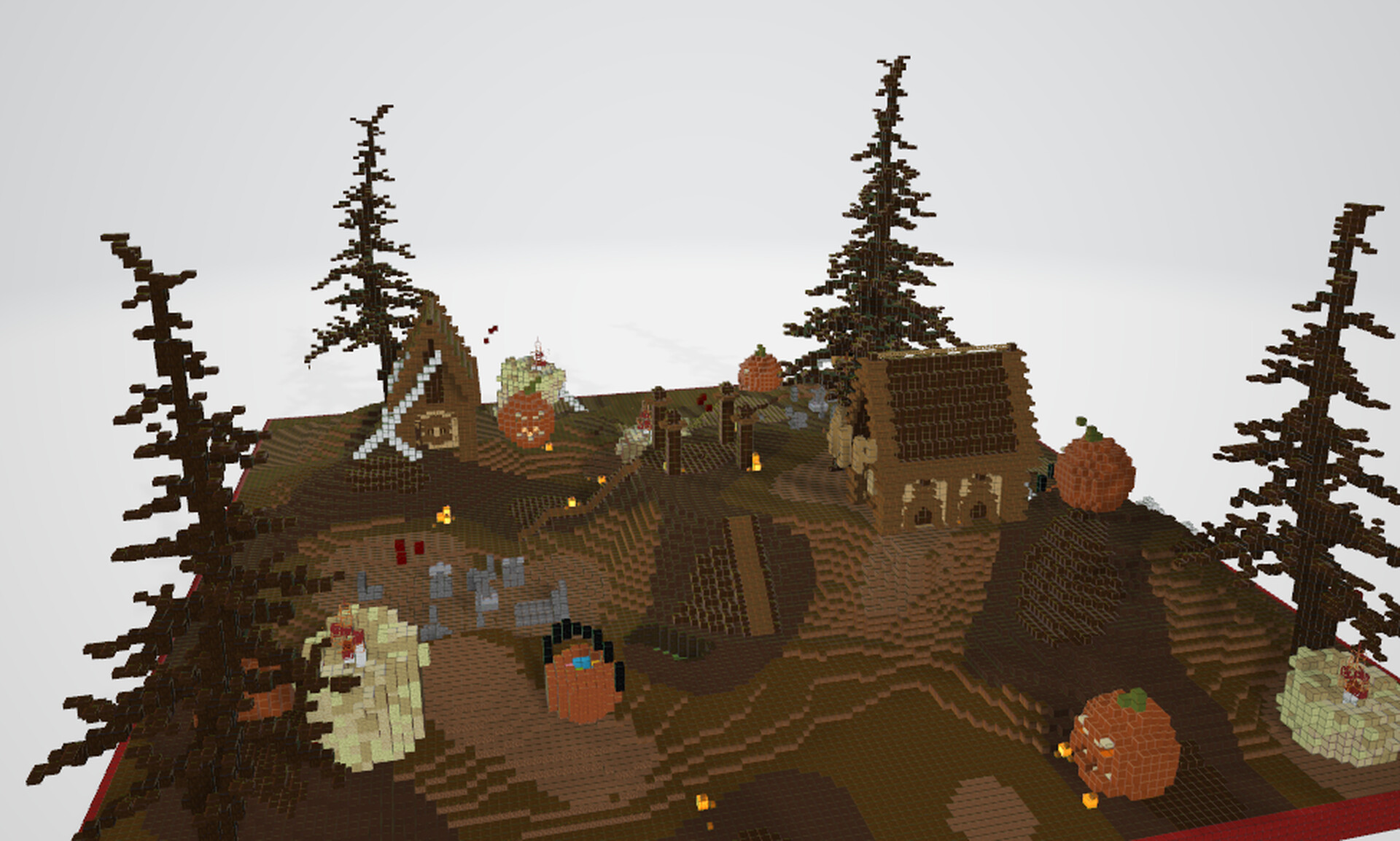 🎃Halloween HCF Spawn & Road 🎃 Minecraft Map