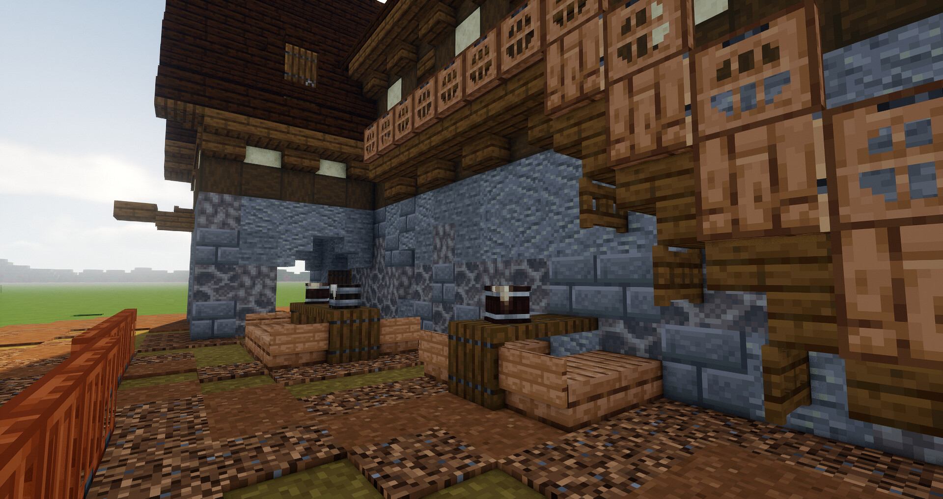 Taverne "zum zerbrochenen Rad" Minecraft Map