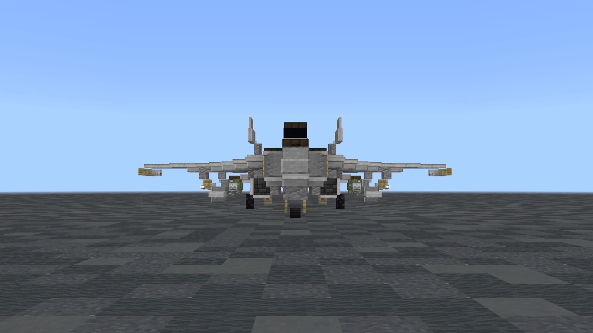 F/A-18E & F/A-18F Super Hornet 1.5:1 Minecraft Map
