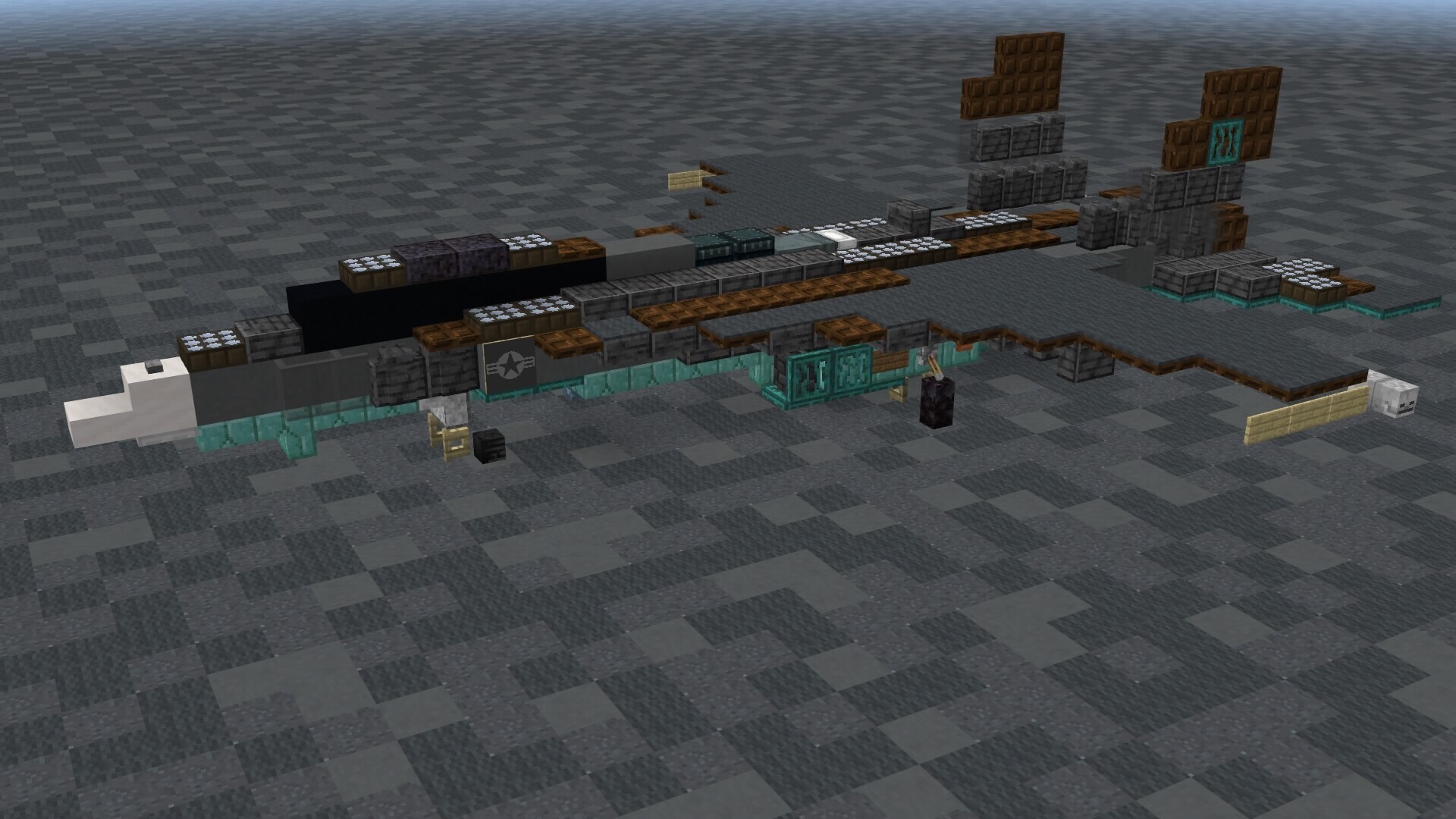 F/A-18E & F/A-18F Super Hornet 1.5:1 Minecraft Map