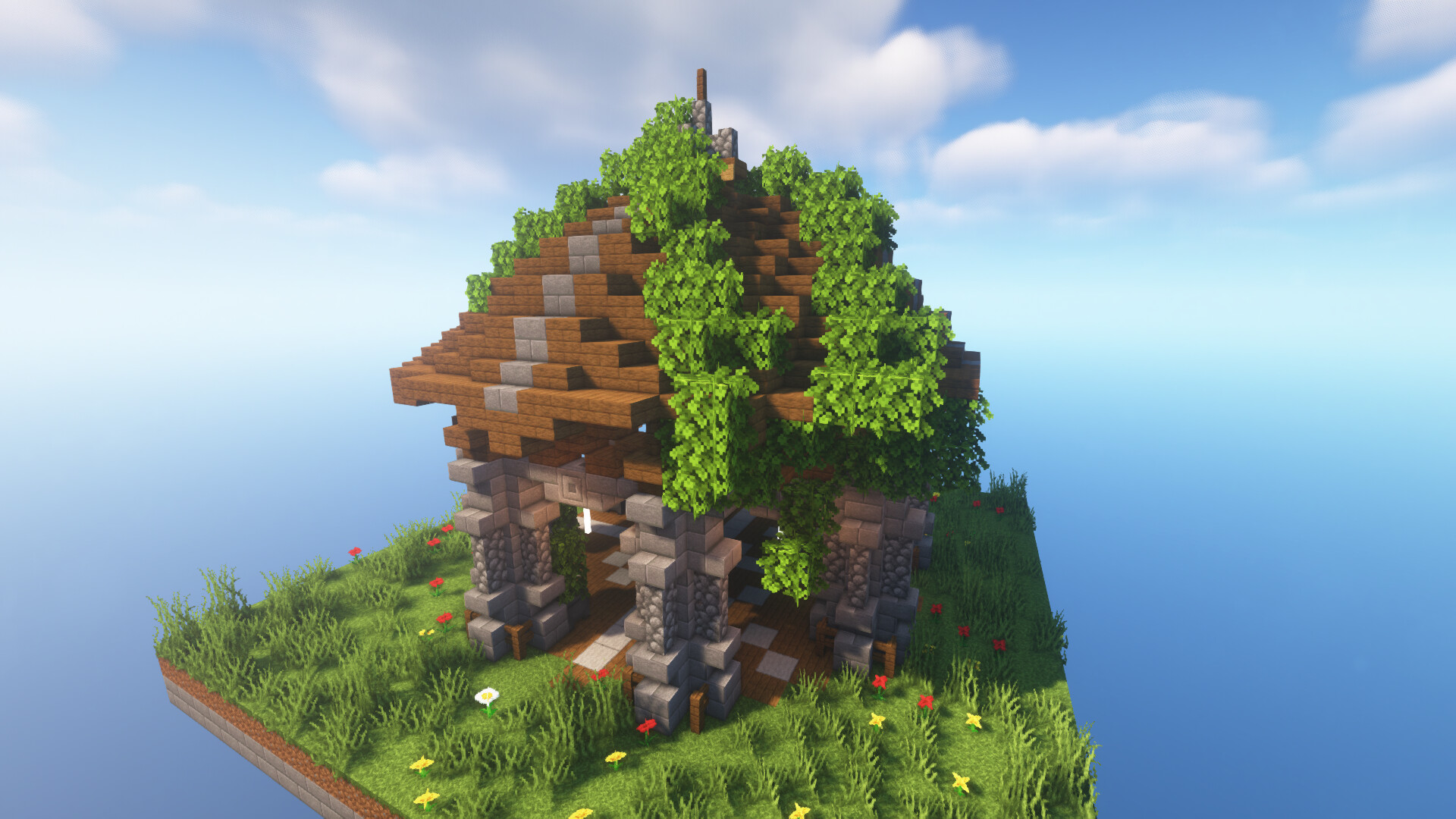 Medieval Small Pavillion [1.12+ Download] Minecraft Map