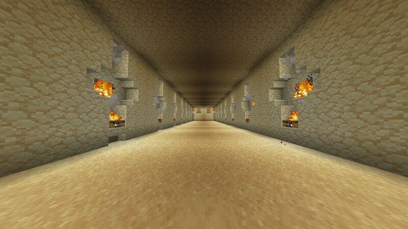 Pyramid Labrynth Minecraft Map