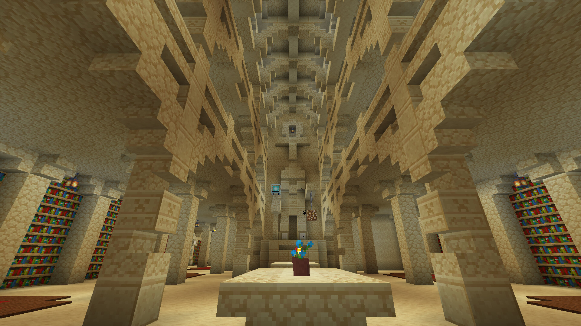 Pyramid Labrynth Minecraft Map